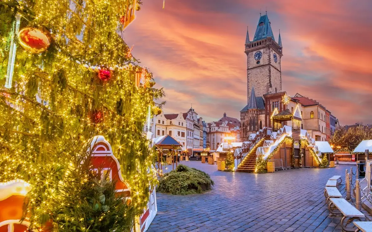 Prague was voted the third most festive city in Europe for a magical ...
